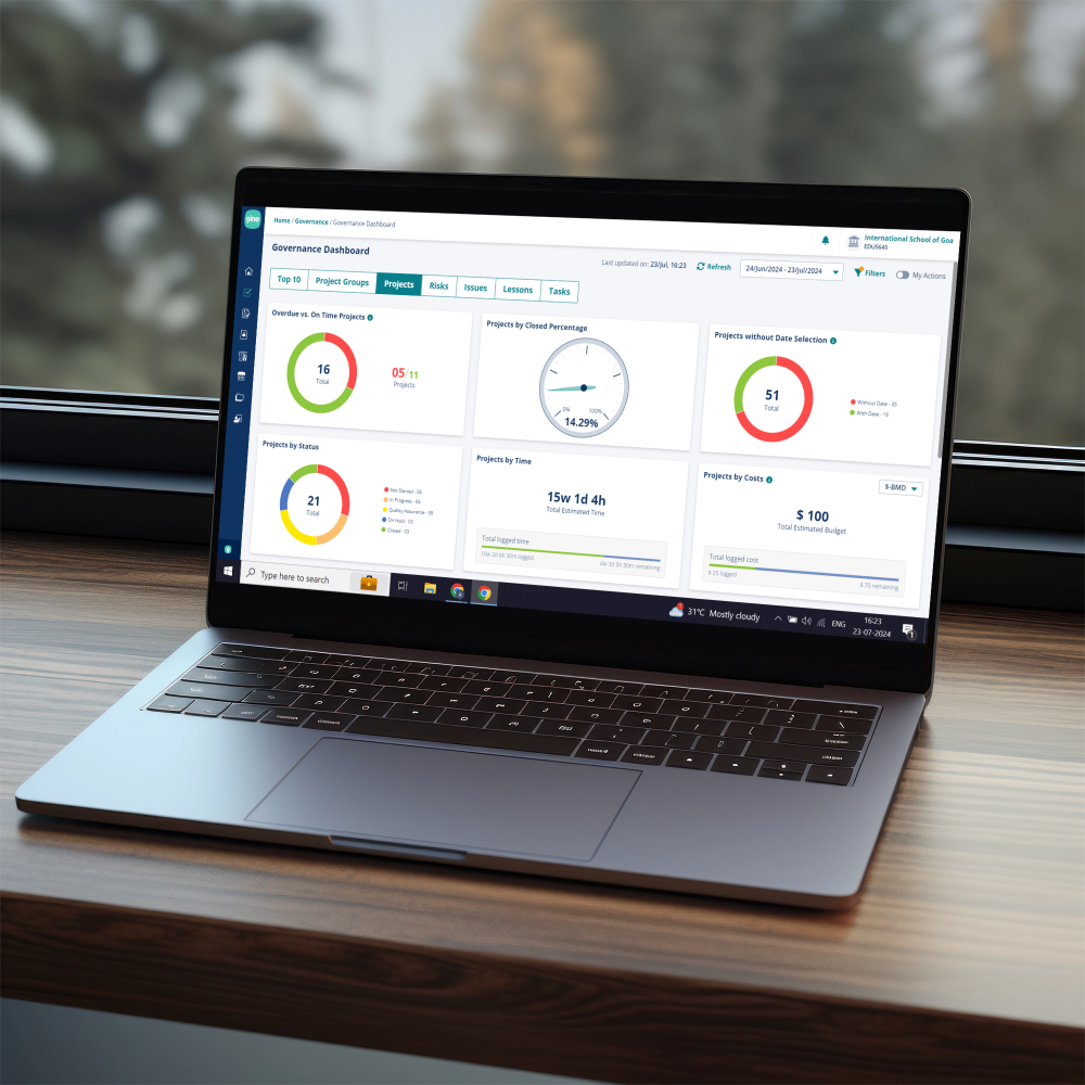 Governance Module | 9ine | Effective management of your projects
